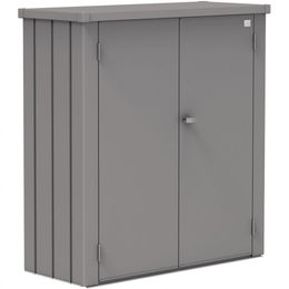BioHort Terrassenschrank Romeo quarzgrau-metallic, M