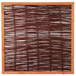 TETZNER & JENTZSCH T&J FAKO Weidengeflechtzaun Sichtschutz, 120x120 cm
