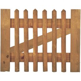 TETZNER & JENTZSCH T&J Vorgartenzaun Senkrechtzaun Tor, 100x80 cm