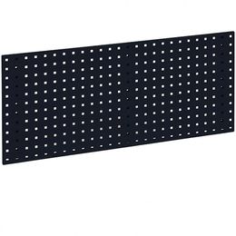 Wellker Perfo-Lochwand, 495x228x13 mm, Schwarz