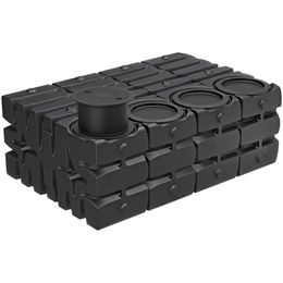 Aco Rain4me Flachtank Haus und Garten Compact Zisterne Regenwassertank, 223x340x124 cm, 8000 L,stehend