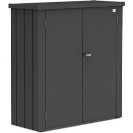 BioHort Terrassenschrank Romeo dunkelgrau-metallic, M