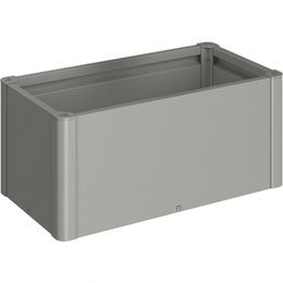 BioHort Pflanzbeet Belvedere quarzgrau-metallic, 100, Mini (45 cm)