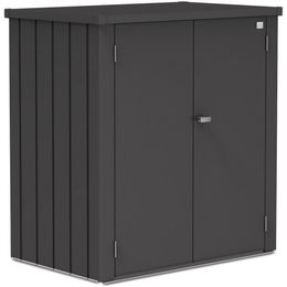 BioHort Terrassenschrank Romeo dunkelgrau-metallic, L