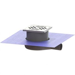 Kessel Bodenablauf Der Ultraflache 54 DN 40 Designrost, ohne Lock & Lift