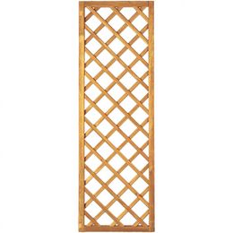 TETZNER & JENTZSCH T&J Diagonal-Rankzaun MW 10x10 cm Rankgitter Sichtschutzzaun, 60x180 cm