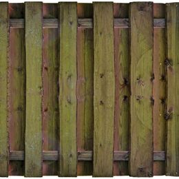 TETZNER & JENTZSCH T&J Sichtschutzzaun SEELAND Sichtschutz Bohlenzaun, 180x150 cm