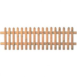 TETZNER & JENTZSCH T&J Vorgartenzaun Senkrechtzaun Palisadenzaun, 250x60 cm