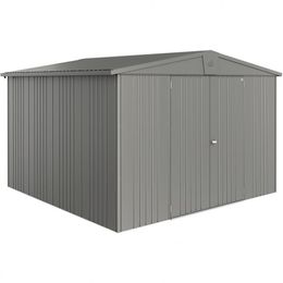 BioHort Gerätehaus Europa quarzgrau-metallic Geräteschuppen, 7 (316x300 cm)