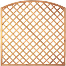 TETZNER & JENTZSCH T&J Bogen-Rankzaun MW 10x10 cm Sichtschutz, 180x180/160 cm