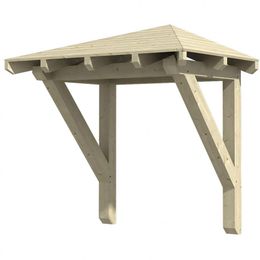 Skan Holz Vordach Wesel Dach Natur, Typ 1
