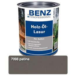 BENZ PROFESSIONAL Holz-&Ouml;l-Lasur Holzschutzmittel, 2,5 l, Patina