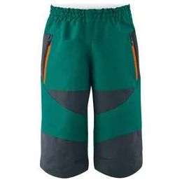 Fahrradhose Gonso "PORDOI" Gr. 164, Normalgrößen, grün (dunkelgrün) Kinder Hosen Bike-Shorts, MTB-Radhose mit Taschen, Sitzpolster und Gummibund