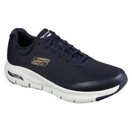 Sneaker Skechers "ARCH FIT" Gr. 44, blau (navy) Herren Schuhe mit Arch Fit-Innensohle, Freizeitschuh, Halbschuh, Schnürschuh