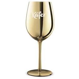 Feinkost Käfer Cocktailglas KÄFER Trinkgefäße Gr. Ø 9cm x 23cm, 600 ml, 2 tlg., goldfarben (gold) 600 ml