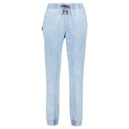 alife and kickin Stoffhose ALIFE & KICKIN "Damen AliciaAK DNM B" Gr. L, Normalgrößen, blau (light denim) Damen Hosen