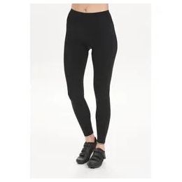 Radhose Endurance "Juvel W Long Tights Gel-Pad" Gr. 44, EURO-Größen, schwarz Damen Hosen Fahrradhose Radlerhose Sporthose mit komfortabler Gel-Pad-Sitzpolsterung