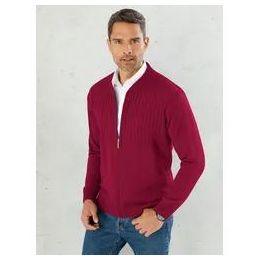 Strickjacke CLASSIC Gr. 54, rot (dunkelrot) Herren Strickjacken