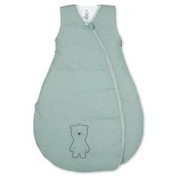 Babyschlafsack Sterntaler "mit Tiermotiv Bär Ben" Gr. L: 90cm, 90, grün Baby Schlafsäcke