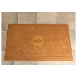 Weka Badematte Badematten BxL: 60x90 cm Gr. , Baumwolle, beige