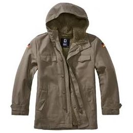 Parka BRANDIT "Brandit Herren Kids BW Parka" Gr. 134/140, grün (olive) Jungen Jacken