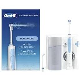 Munddusche Oral-B "Oral Health Center" Mundduschen weiß Anpassbare Wasserstrahlen