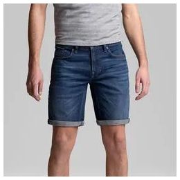 PME-Legend Jeansshorts PME LEGEND "NIGHTFLIGHT" Gr. 38, N-Gr, blau (schwarz used), Herren, Denim/Jeans, Obermaterial: 99% Baumwolle, 1% Elasthan, Jeans