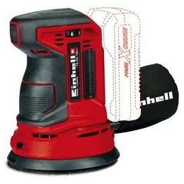 Einhell Exzenterschleifer "TE-RS 18 Li - Solo" Schleifmaschinen Power X-Change, ohne Akku und Ladegerät rot (rot, schwarz)