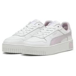 Sneaker Puma "Carina Street Sneakers Mädchen" Gr. 37, lila (white grape mist purple) Kinder Schuhe