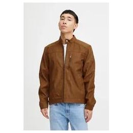 Lederimitatjacke Blend "Blend BHOuterwear" Gr. XXXL, braun (toffee) Herren Jacken