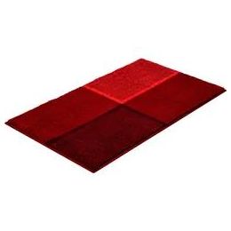 Badematte Grund Badematten Gr. rechteckig (70cm x 120cm),, rot