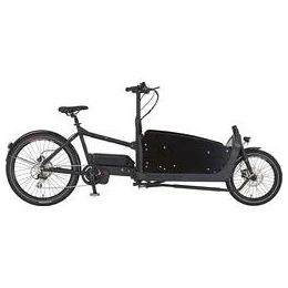 E-Bike Prophete "CARGO 22.ETL.20" E-Bikes Gr. 48cm, 20 Zoll (50,80cm), schwarz Pedelec, Elektrofahrrad für Damen u. Herren