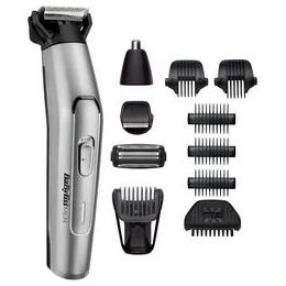 Multifunktionstrimmer BaByliss "MT861E MEN" Haarschneider schwarz 11-in-1 Titanium Multigrooming Set für Gesicht & Körper