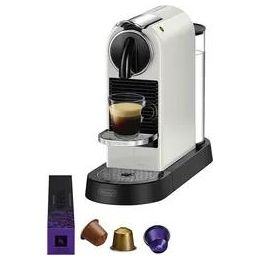 De'Longhi NESPRESSO Kapselmaschine "CITIZ EN 167.W von DeLonghi, White" Kaffeemaschinen inkl. Willkommenspaket mit 7 Kapseln weiß