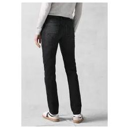 Comfort-fit-Jeans Cecil Gr. 32, Länge 28, grau (dark grey washed) Damen Jeans 5-Pocket-Style