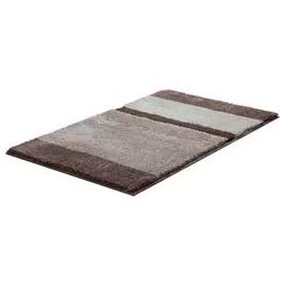 Badematte Grund Badematten Gr. rechteckig (60cm x 100cm),, grau (taupe)