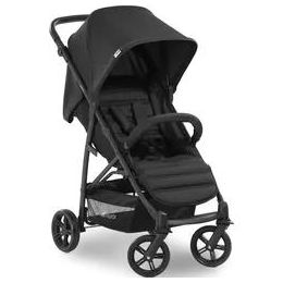 Kinder-Buggy hauck "Rapid 4, schwarz" schwarz Baby Kinderwagen mit schwenk- und feststellbaren Vorderrädern