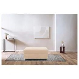 Polsterhocker Inosign "Turah 2 in Cord oder wasserabweisender Microfaser" Hocker Gr. B/H/T: 83cm x 44cm x 60cm, Cord, beige (creme) moderner Polsterhocker, passend zum Ecksofa, BTH: 836044 cm