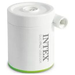 Elektropumpe Intex "Quickfill USB 200R, wiederaufladbare Batterie eingebaut" Pumpen weiß USB Anschluss