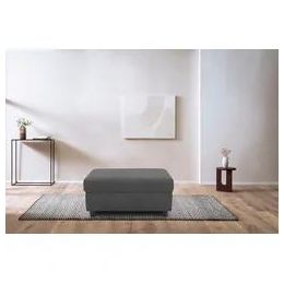 Polsterhocker Inosign "Turah 2 in Cord oder wasserabweisender Microfaser" Hocker Gr. B/H/T: 83cm x 44cm x 60cm, Cord, grau moderner Polsterhocker, passend zum Ecksofa, BTH: 836044 cm