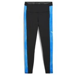 Leggings Puma "individualBLAZE Leggings Damen" Gr. L, Normalgrößen, schwarz (schwarz fizzy apple gelb), Damen, Obermaterial: 89% Polyester, 11% Elasthan; Seite: 89% Polyester, 11% Elasthan, bedruckt, Hosen