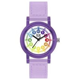 Ice Watch Quarzuhr ICE-WATCH "ICE learning" Armbanduhren flieder Kinder Armbanduhr, Kinderuhr, Mädchen, Lernuhr, Schulanfang, Geschenkidee