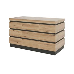 Tresentisch Corte - holzfarben - 160 cm - 93 cm - 75 cm - Sconto