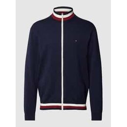 Tommy Hilfiger Strickjacke mit Label-Detail