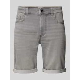 Camel Active Slim Fit Jeansshorts im 5-Pocket-Design