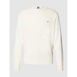 Tommy Hilfiger Strickpullover mit Label-Stitching