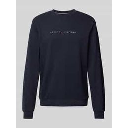 Tommy Hilfiger Sweatshirt mit Label-Print Modell 'TRACK TOP'