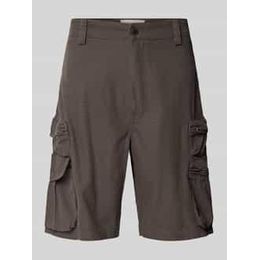 Regular Fit Bermudas mit Cargotaschen