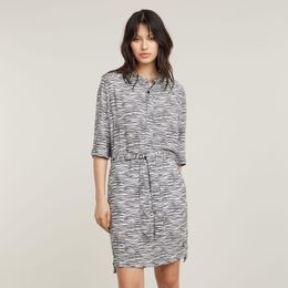 G-Star Raw Half Placket Shirt Kleid - Mehrfarbig - Damen