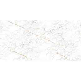 Wellker Fliesen Matamoros White glasiert gl&auml;nzend rektifiziert St&auml;rke 10 mm, 60x120 cm, 1 Pack